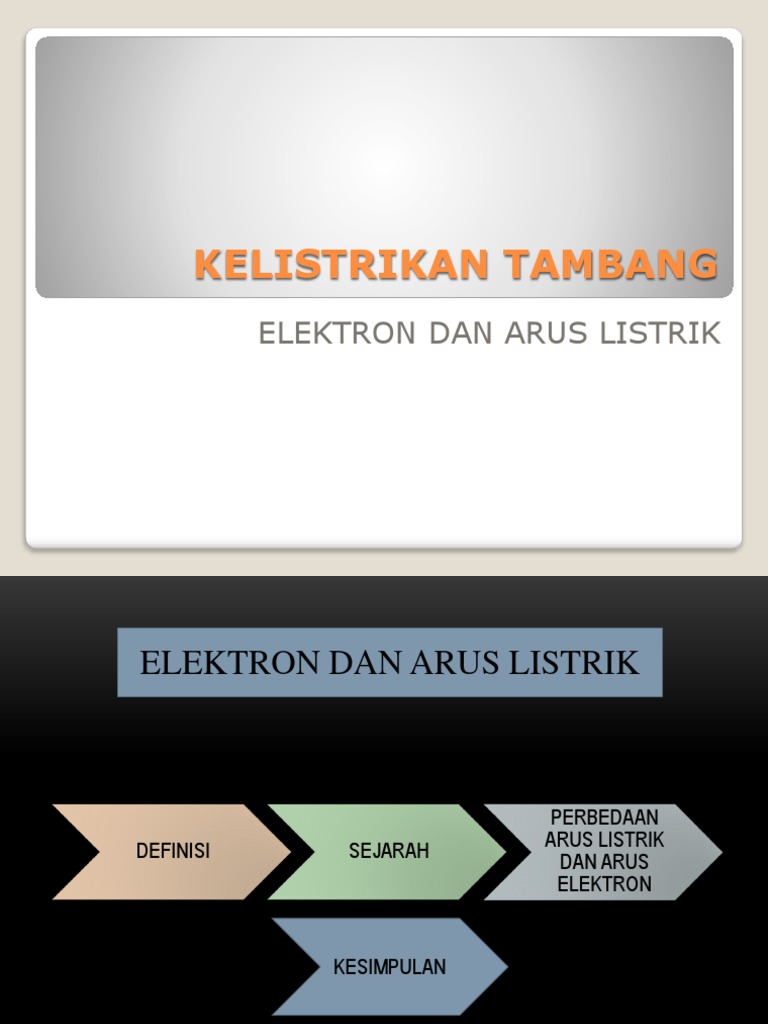 Elektron dan Arus Listrik | PDF