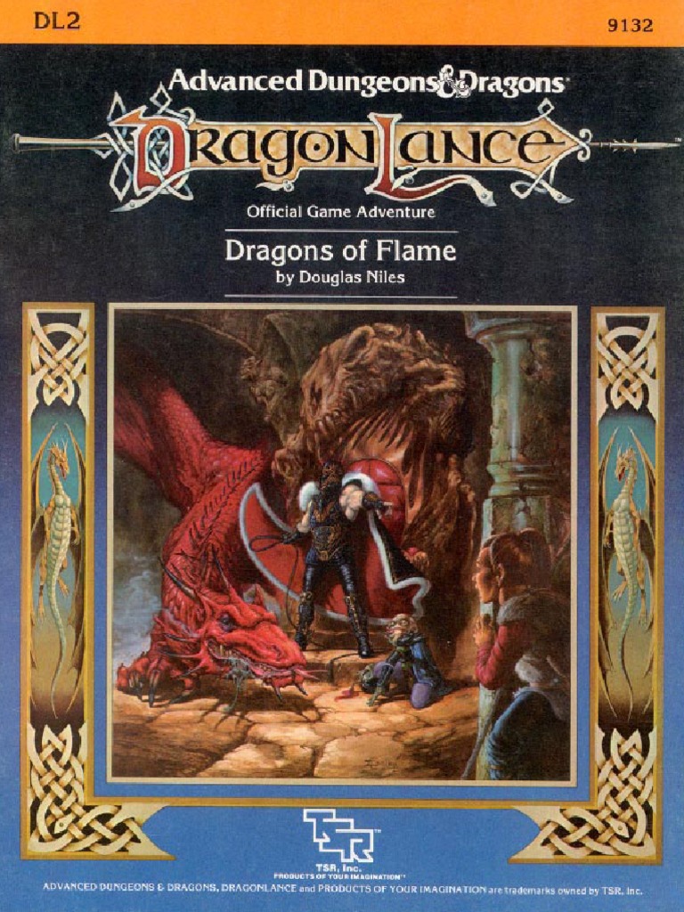 DL2 - Dragons of Flame | PDF | Dragonlance | Dungeons & Dragons ...