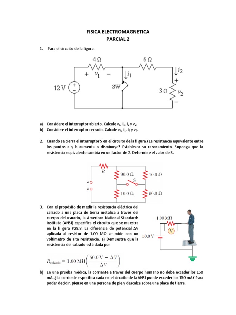 Parcial Fi Sica 2 | PDF