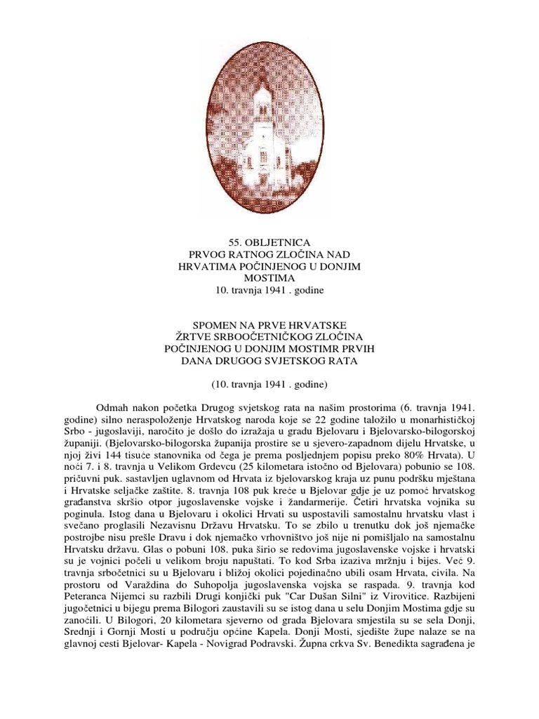 Fumic o Knjizi Don Ante Bakovica I Drugi Prilozi | PDF