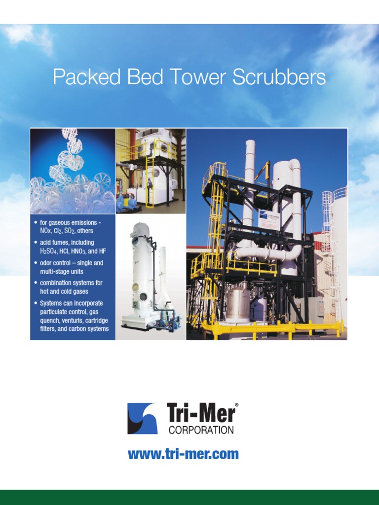 Packed Bed Tower Scrubbers | Pump | Gases Packed Bed Tower Scrubbers | Pump | Gases