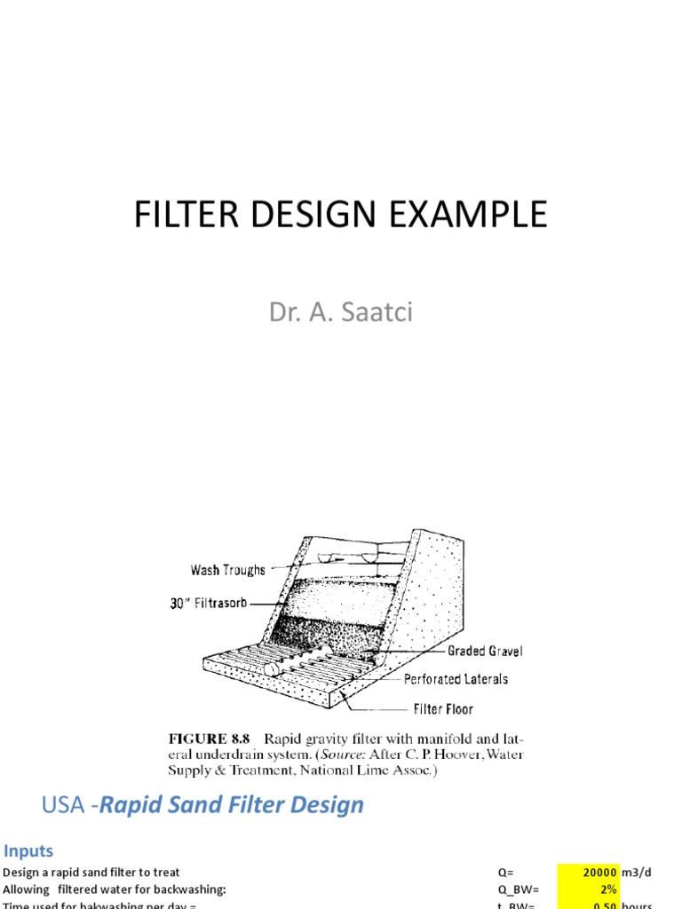 Rapid Sand Filters | PDF | Filtration | Liquids