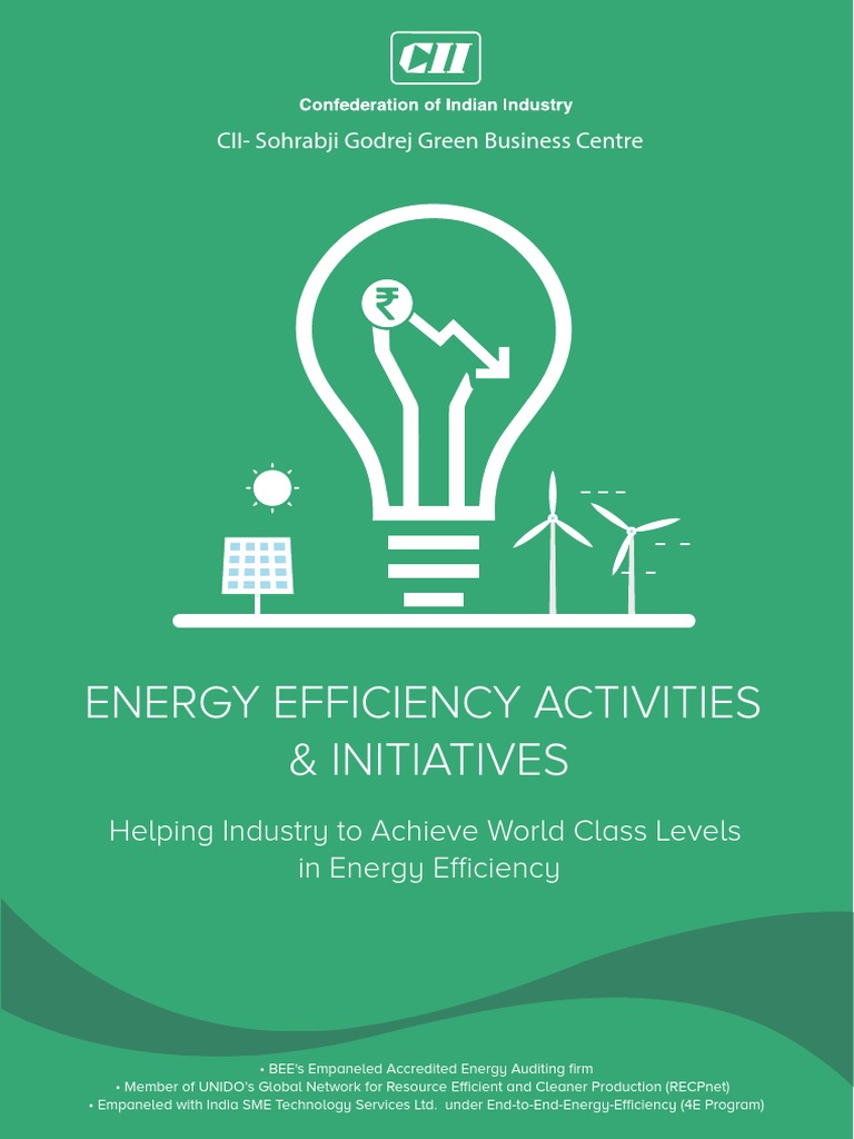 CII Energy Efficiency Brochure | PDF | Efficient Energy Use | Energy ...