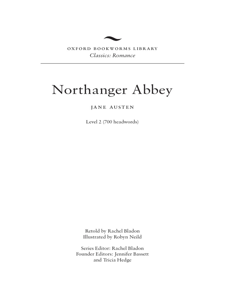Northanger Abbey Jane Austin Sample | PDF | Northanger Abbey
