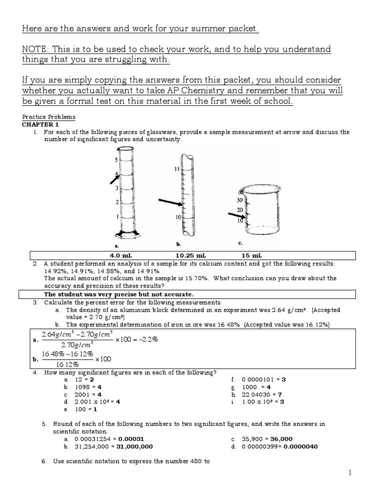 AP Statistics Summer Assignment 2017 | PDF | Isotope | Chemical Elements