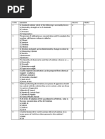 Acid Base Titration Test Questions | PDF | Titration | Chemistry