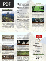 Triptico de Pasco | PDF | Alimentos | Naturaleza