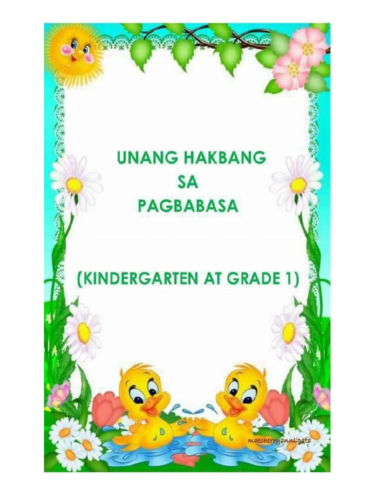 Mga Unang Hakbang Sa Pagbasa | PDF