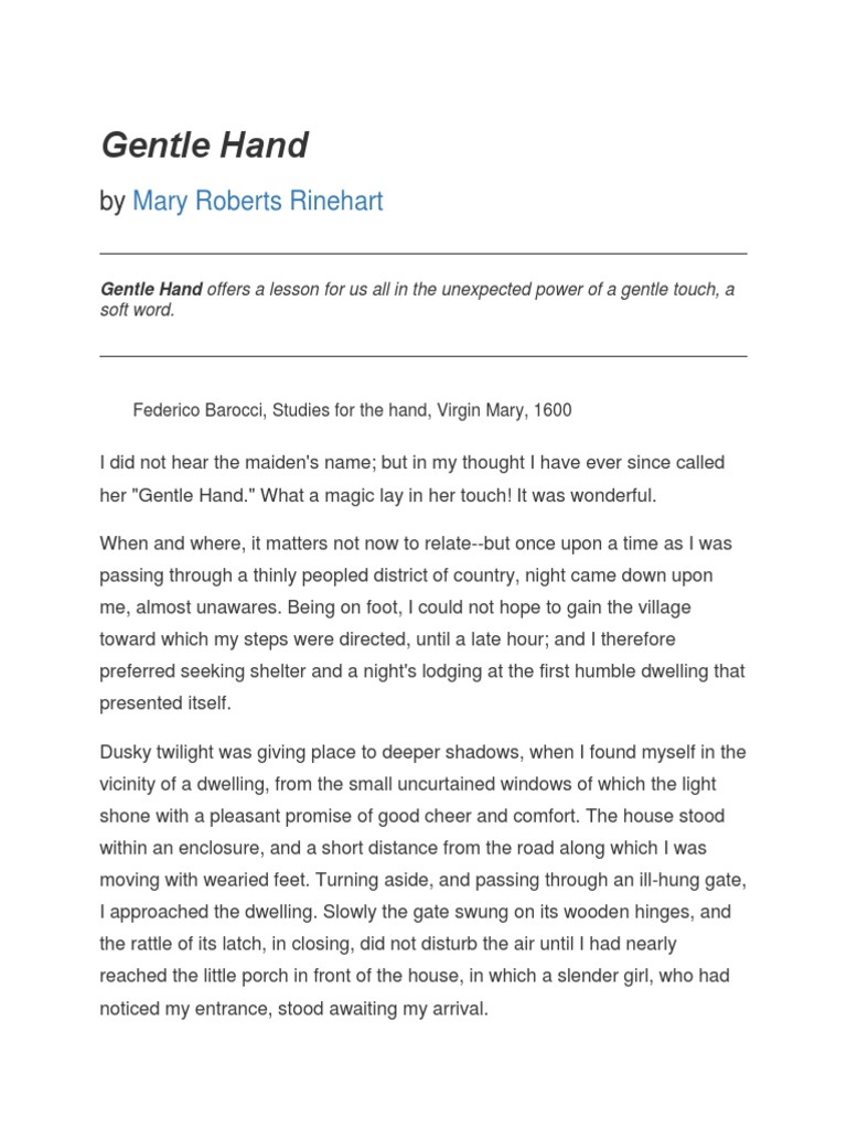 Gentle Hand | PDF