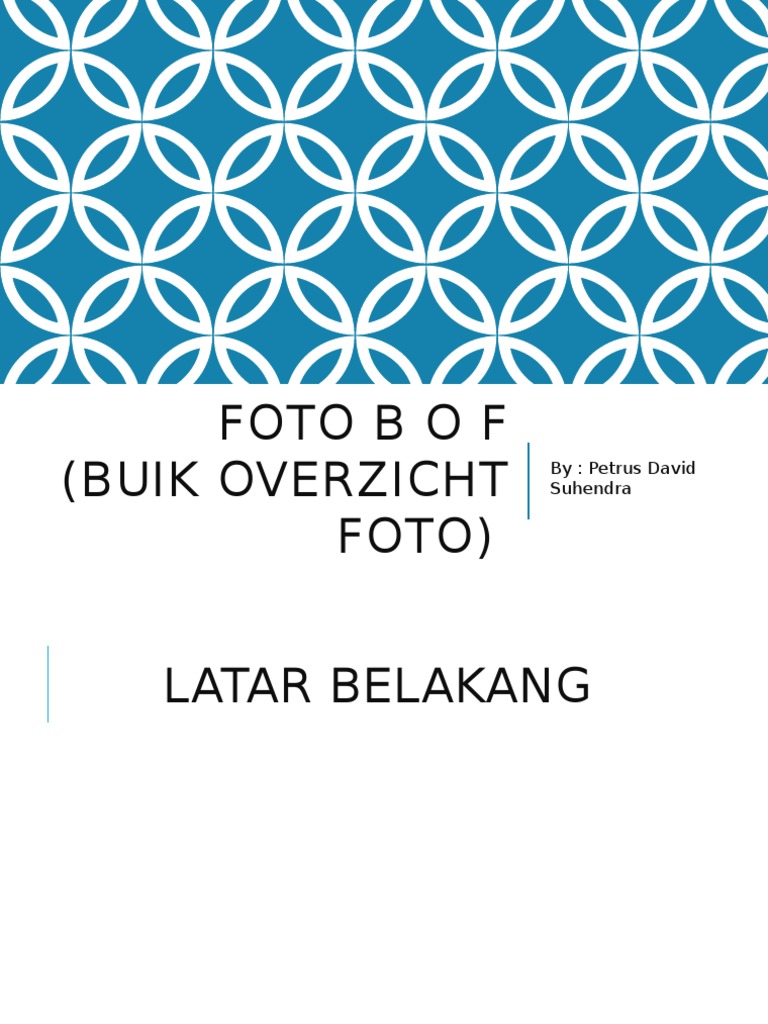 Bof Powerpoint | PDF | Kesehatan Holistik