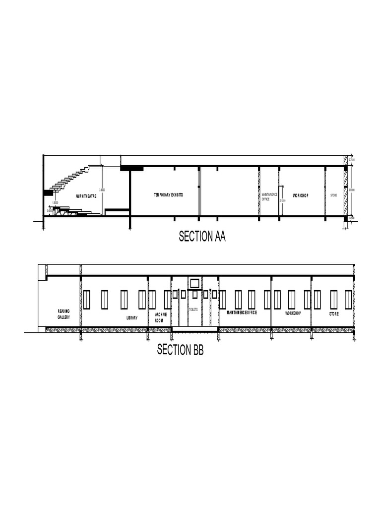 Section Aa: Temporary Exhibits Workshop Amphitheatre | PDF