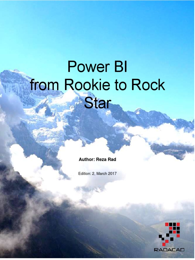 Book - Power BI From Rookie To Rock Star - Reza Rad - RADACAD | PDF | Microsoft Excel ...