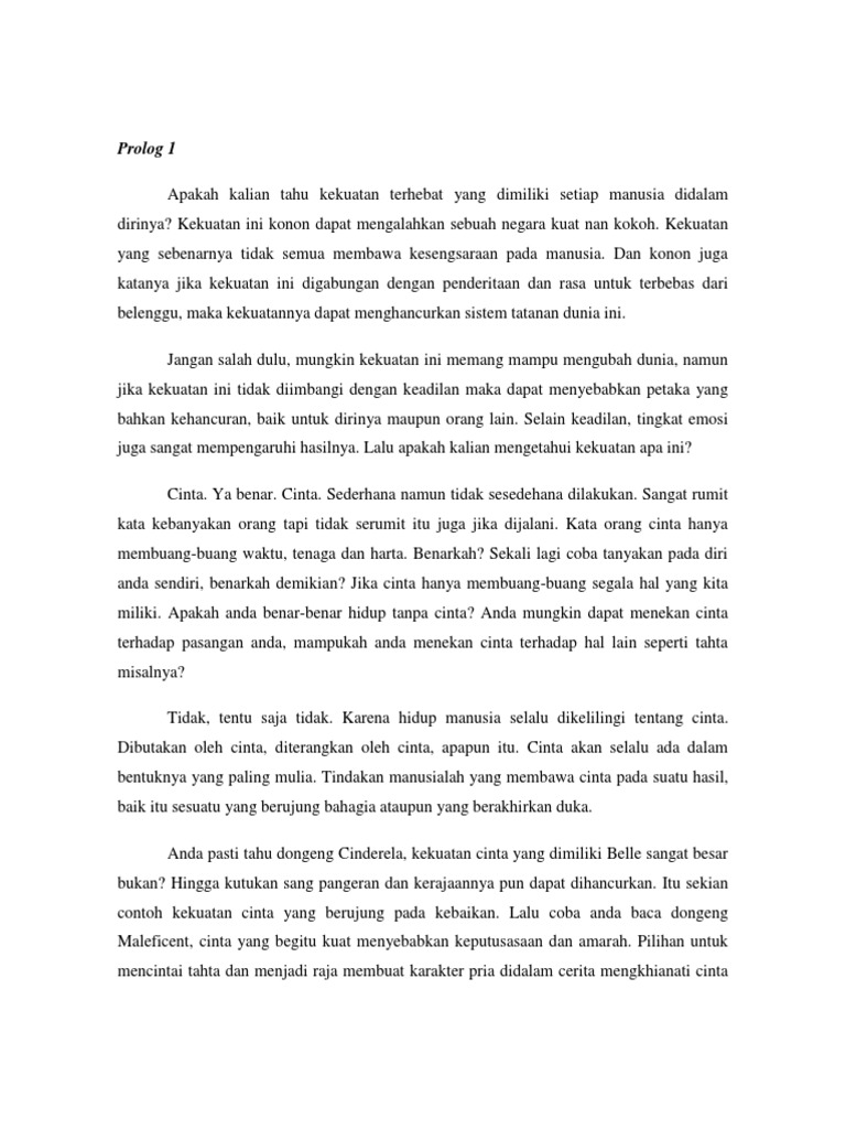 Contoh Prolog Novel Cinta Terbaik yang Menguras Perasaan - NovelSaku.com