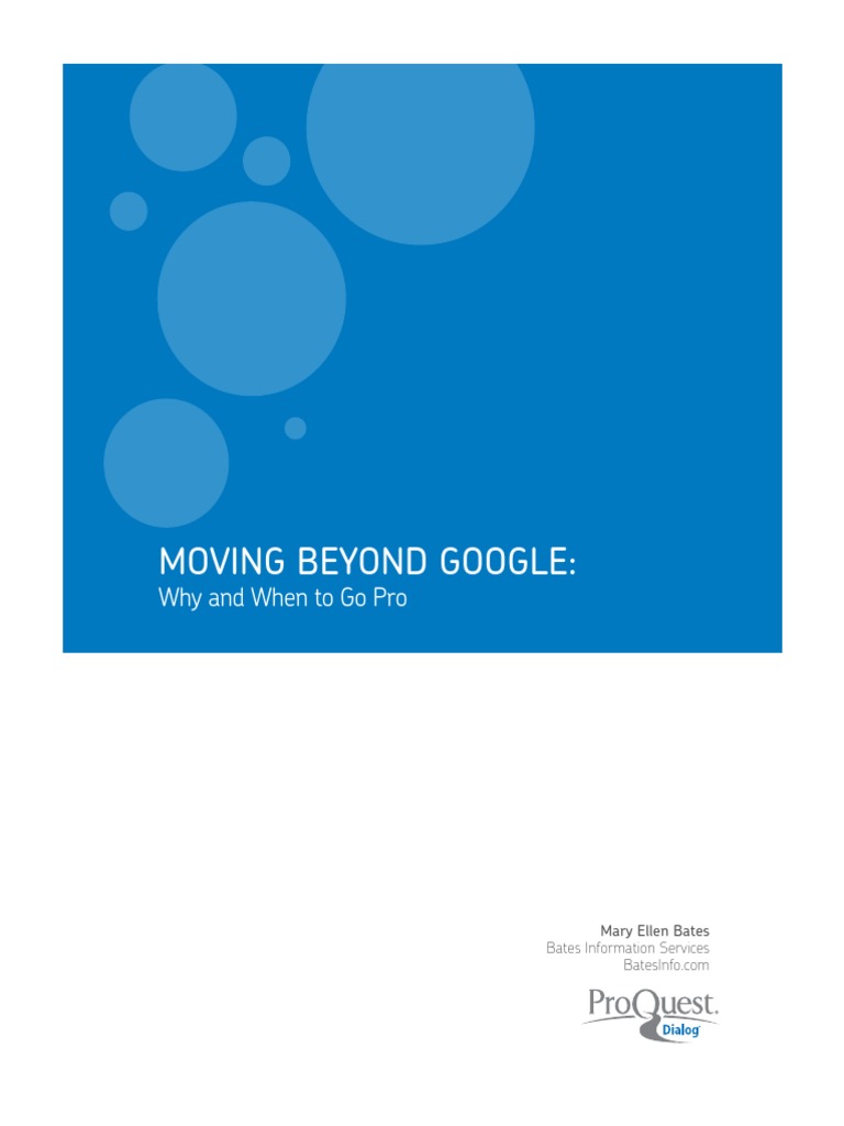 Beyond Google | PDF | Information Retrieval | Web Search Engine