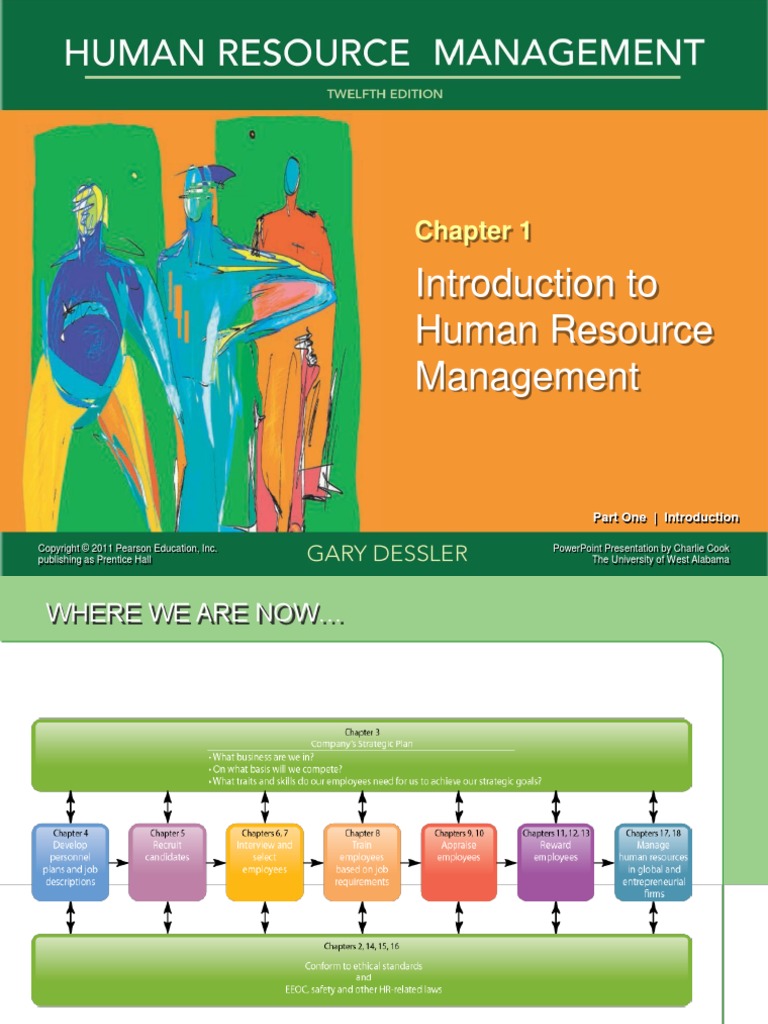 Dessler HRM12e PPT 01 | PDF | Human Resource Management | Employment