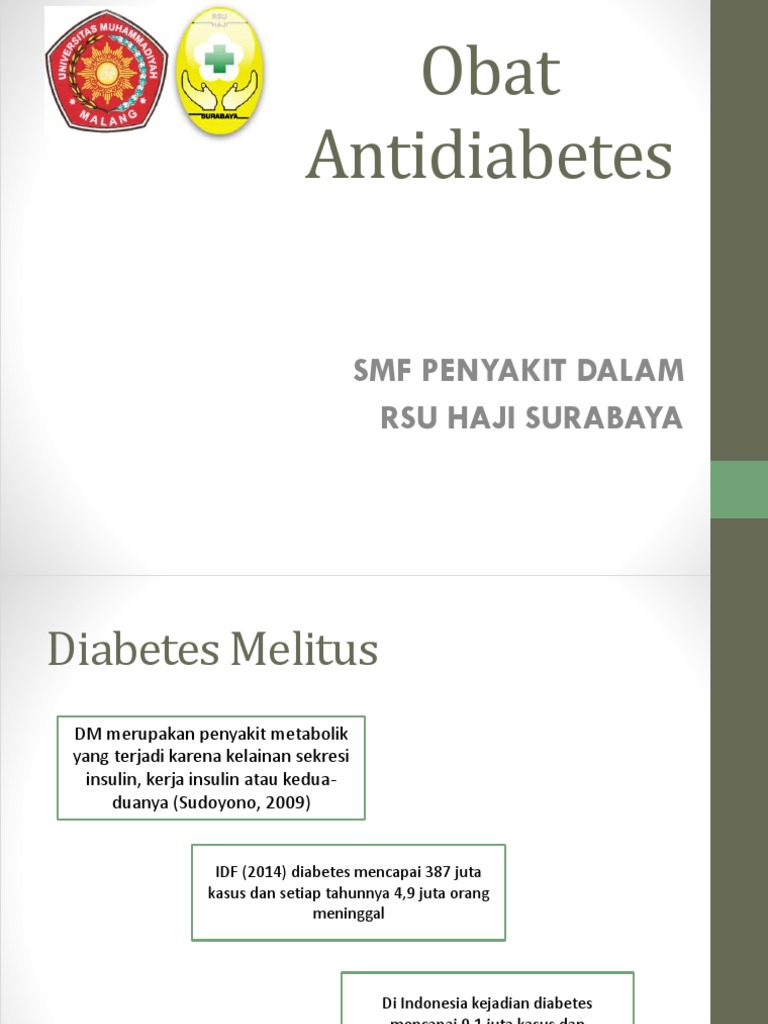 Obat Antidiabetes Pdf