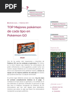 Tabla de Tipos Pokémon Todas Las Fortalezas y Debilidades (Actualizado ...