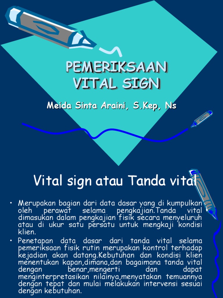 Pemeriksaan Tanda-Tanda Vital | PDF