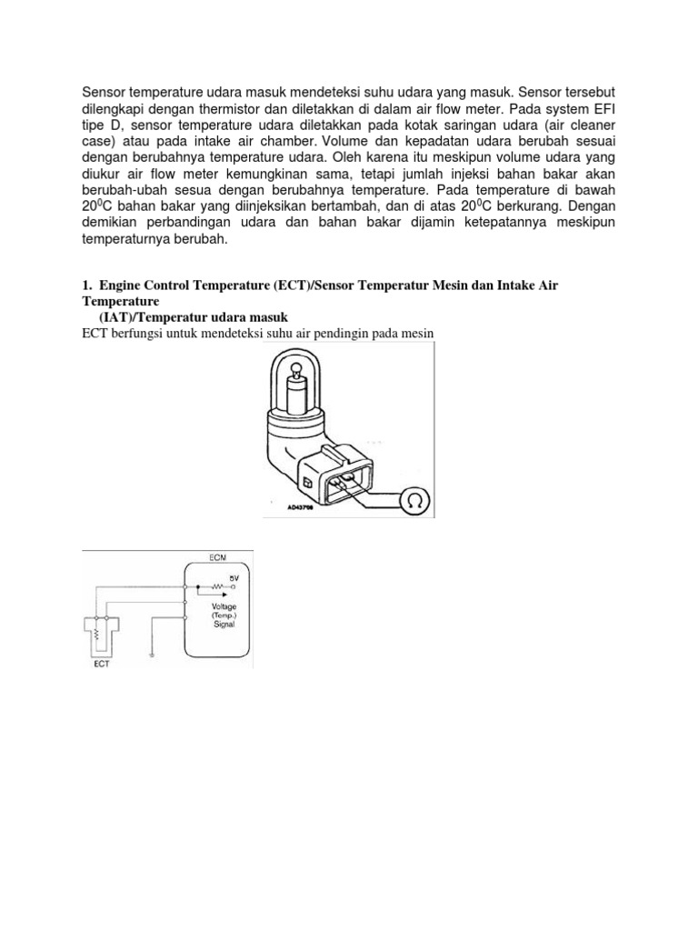 Fungsi dan Cara Kerja Sensor IAT | PDF
