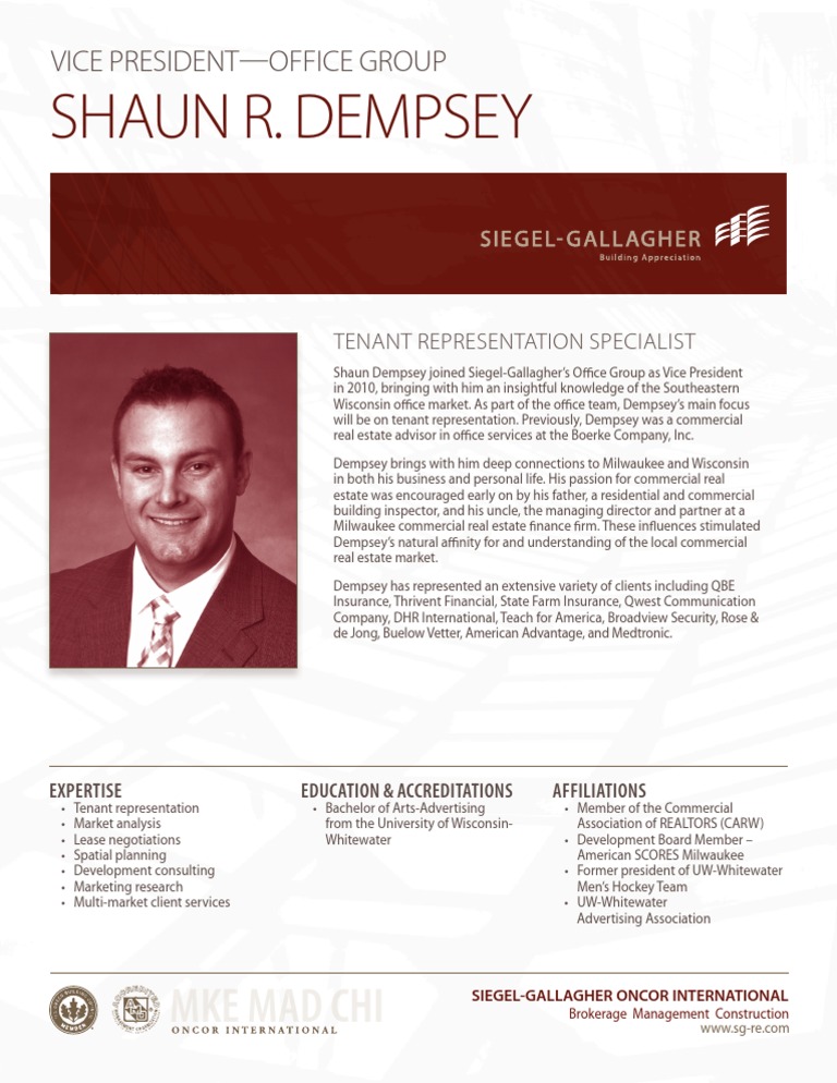 Shaun Dempsey | PDF | Marketing | Market (Economics)
