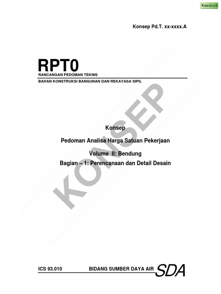 Contoh Rab Perencanaan | PDF | Seni