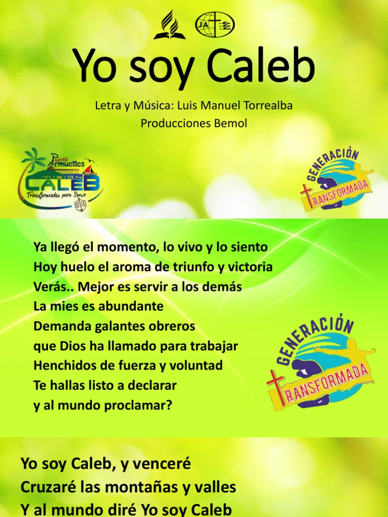 Yo Soy Caleb | PDF