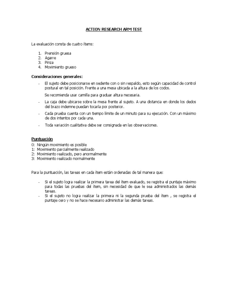 ARAT en Español | PDF | Ocio | Deportes