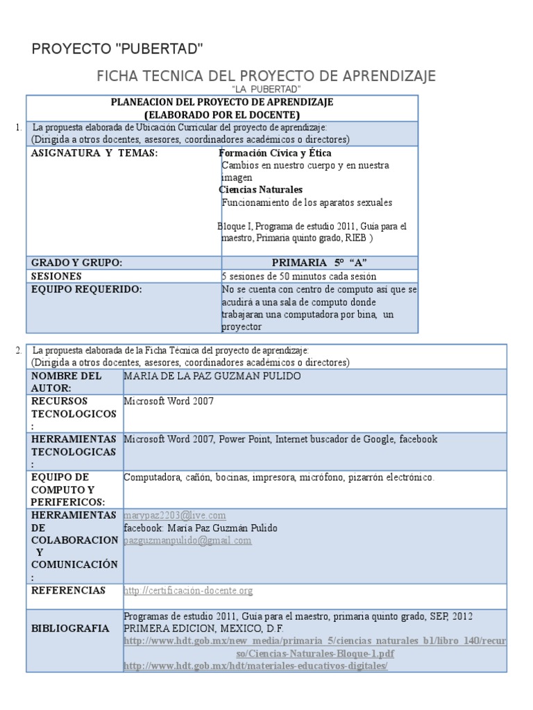 Proyecto Escolar | PDF | Microsoft PowerPoint | Microsoft Word