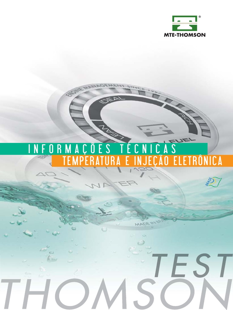 1505502536ebook Catalogo Thomson TEST | PDF | Oxigênio | Turbocompressor