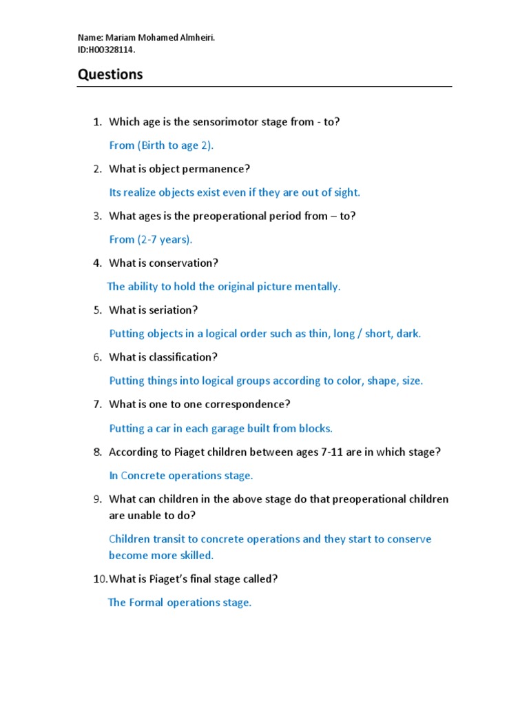 Questions h00328114 | PDF