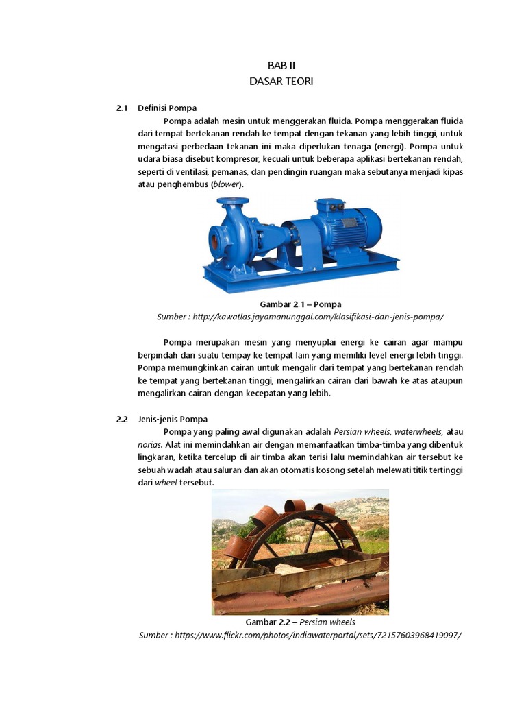 Teori dan Jenis Pompa Sentrifugal | PDF | Teknologi & Rekayasa