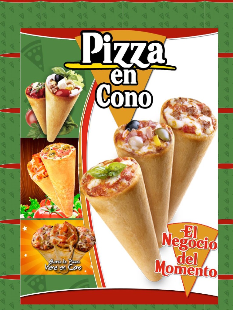 Pizzas en Cono | Pizza | Tarta de queso