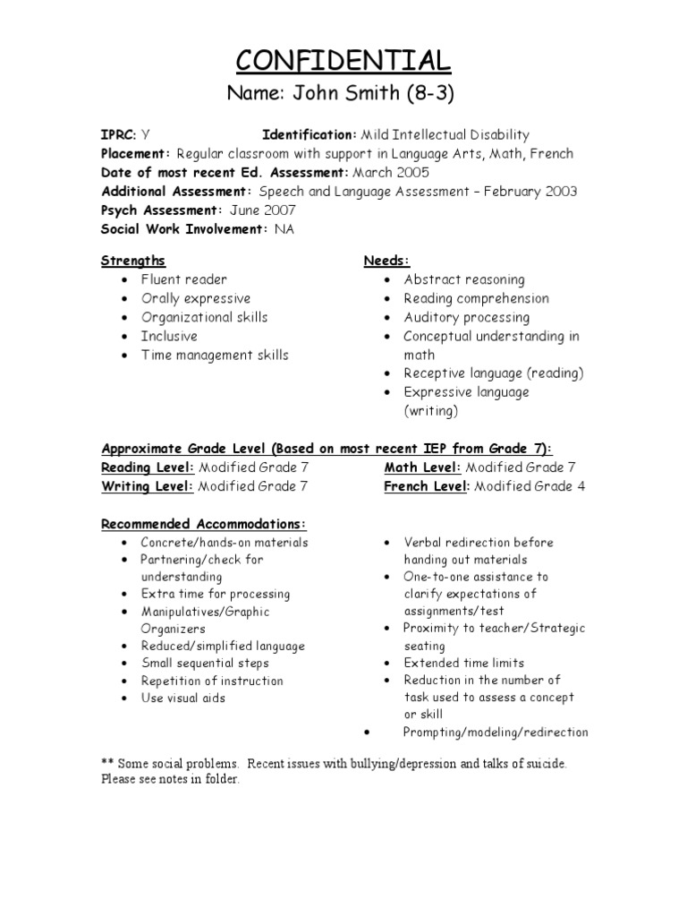 John Smith Example 8-3 | PDF