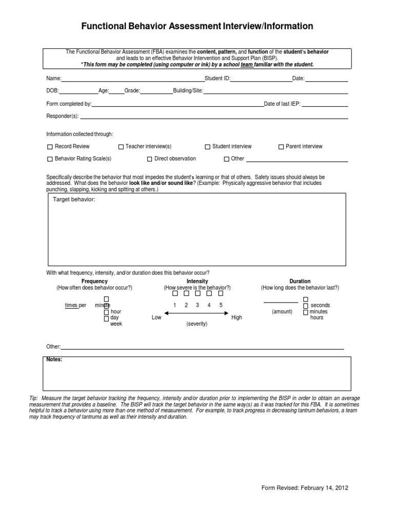 Ok Fba | PDF | Reinforcement | Behavior