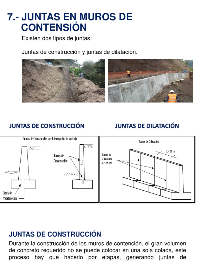 Juntas en Muros PPT Ok | PDF