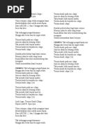 Lirik Lagu Negeri Perak | PDF