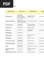 PEZA Officials Directory and Contacts | PDF | International Economics ...
