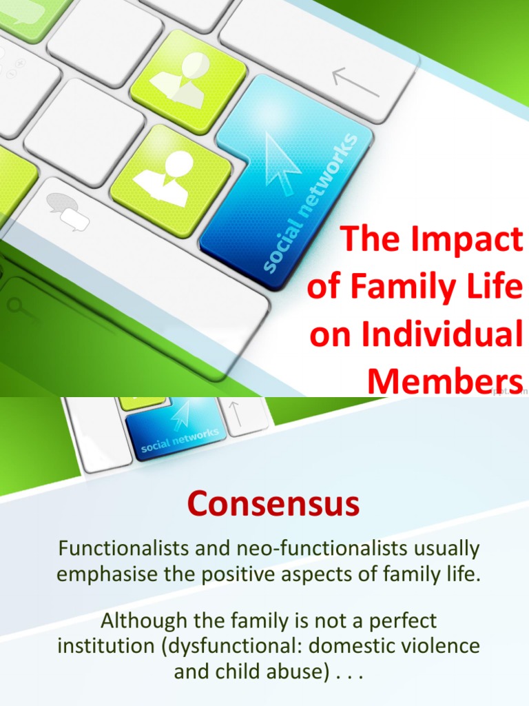 The Impact of Family Life On Individual Members | PDF | Violence ...