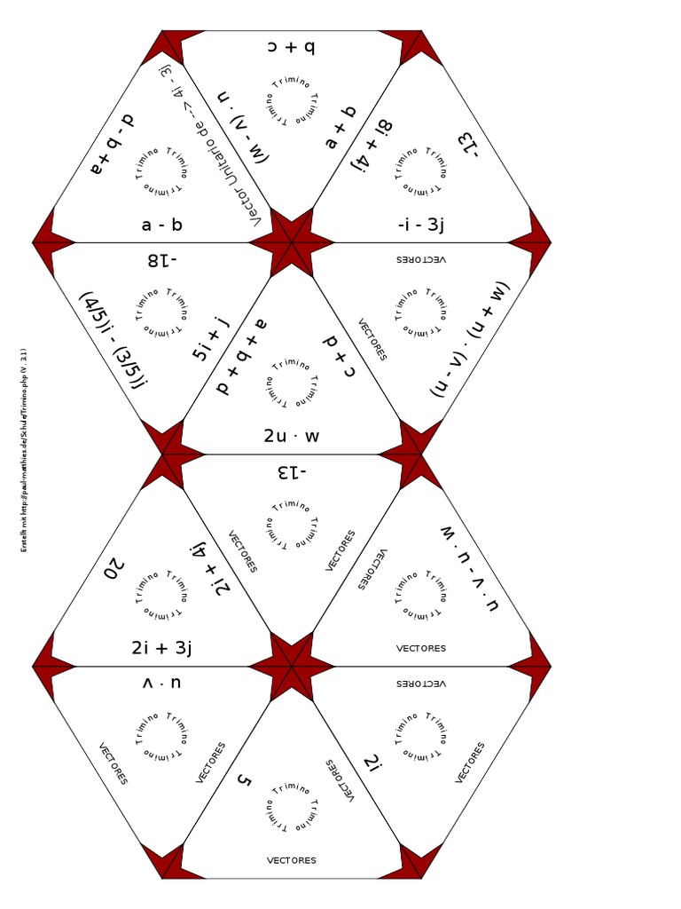Trimino - VECTORES | PDF