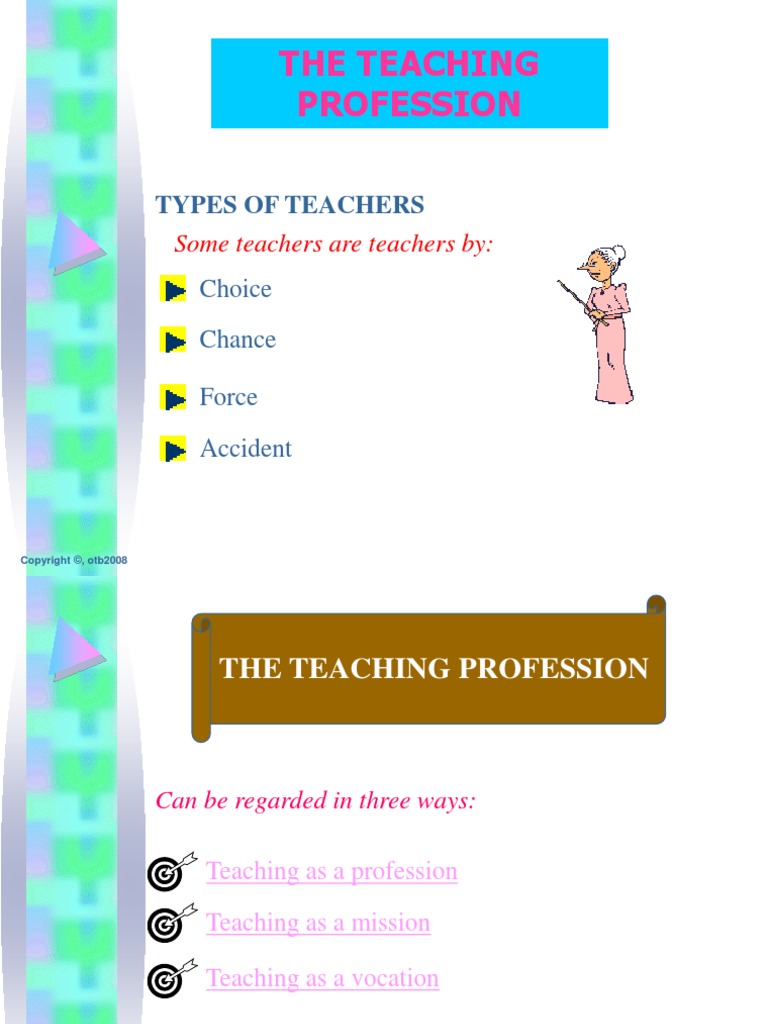 Teaching Profession | PDF | Profession | Teachers