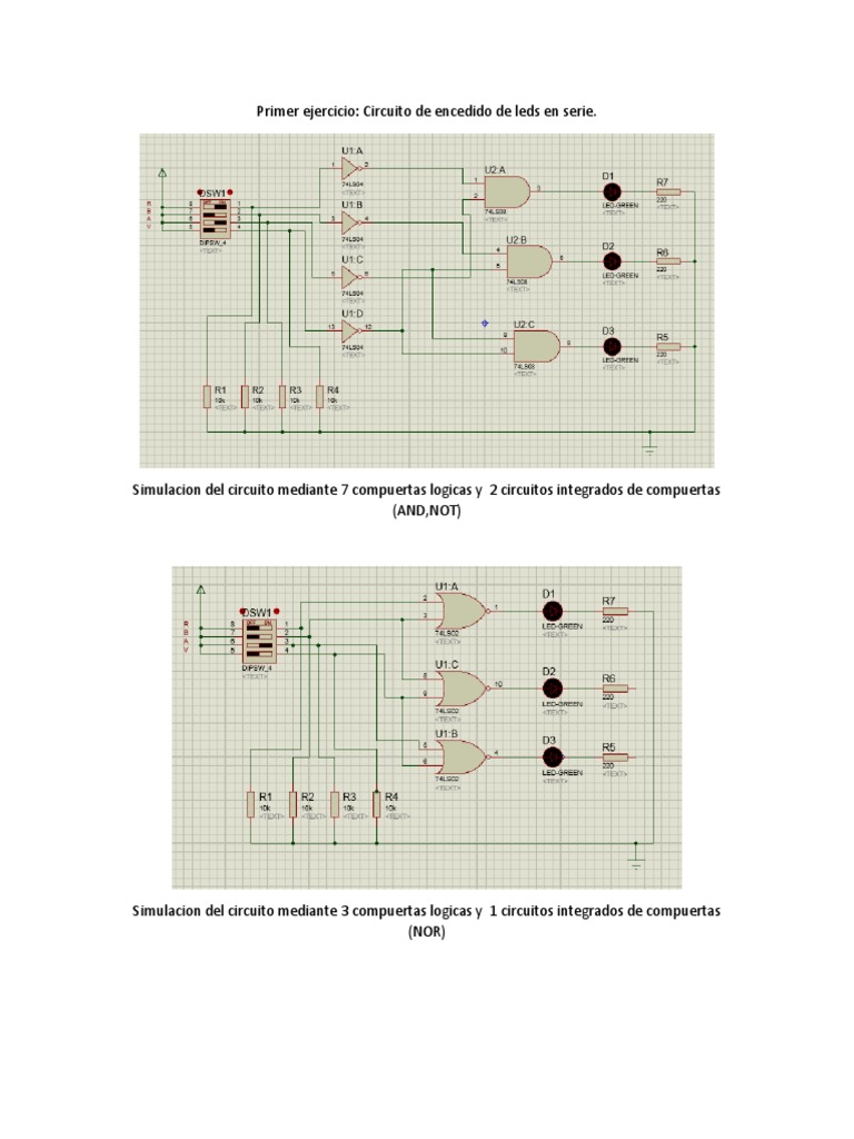 Simulaciones 4 Entradas y 3 Salidas | PDF | Informática