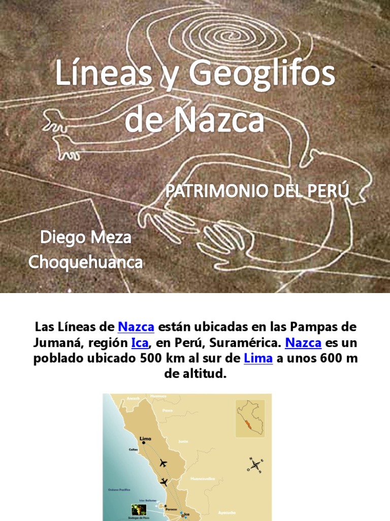 Geoglifos de Nazca: Historia y Nombres | PDF