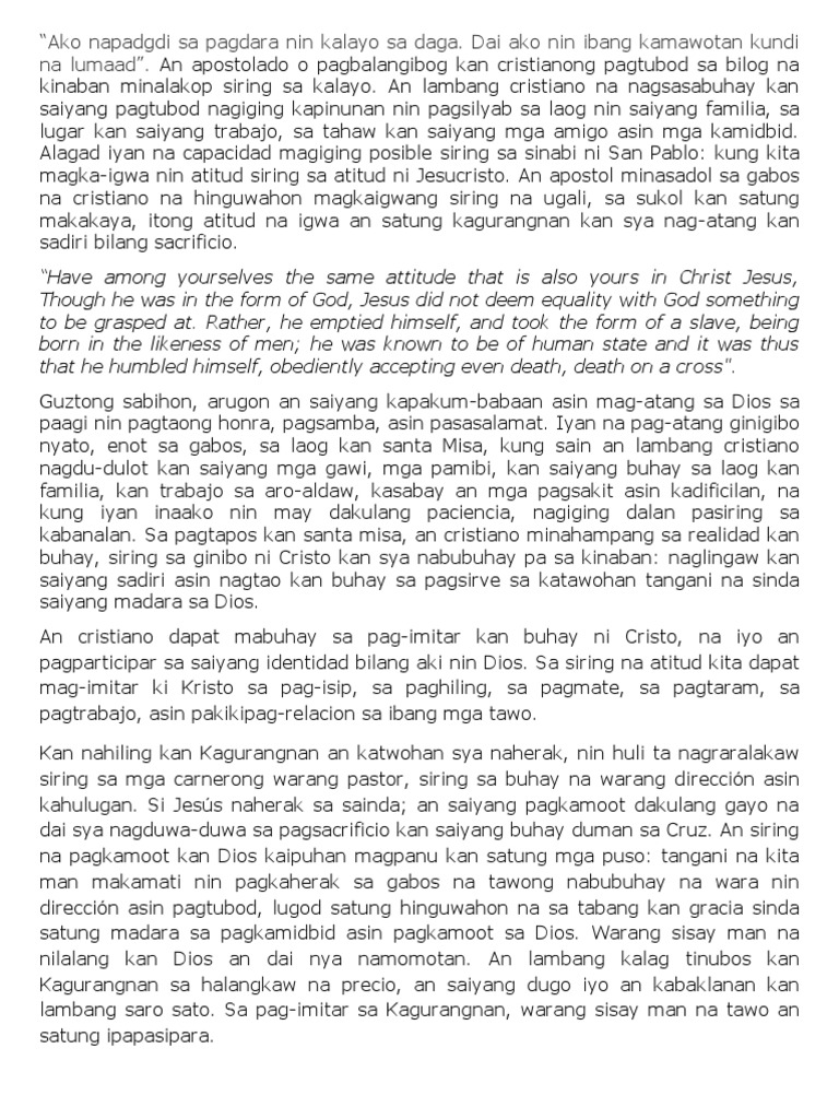 Luke 12, 49-53 | PDF