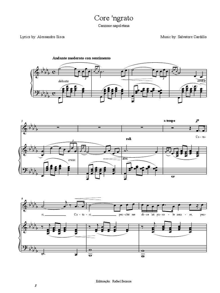 Core 'Ngrato - DB | PDF