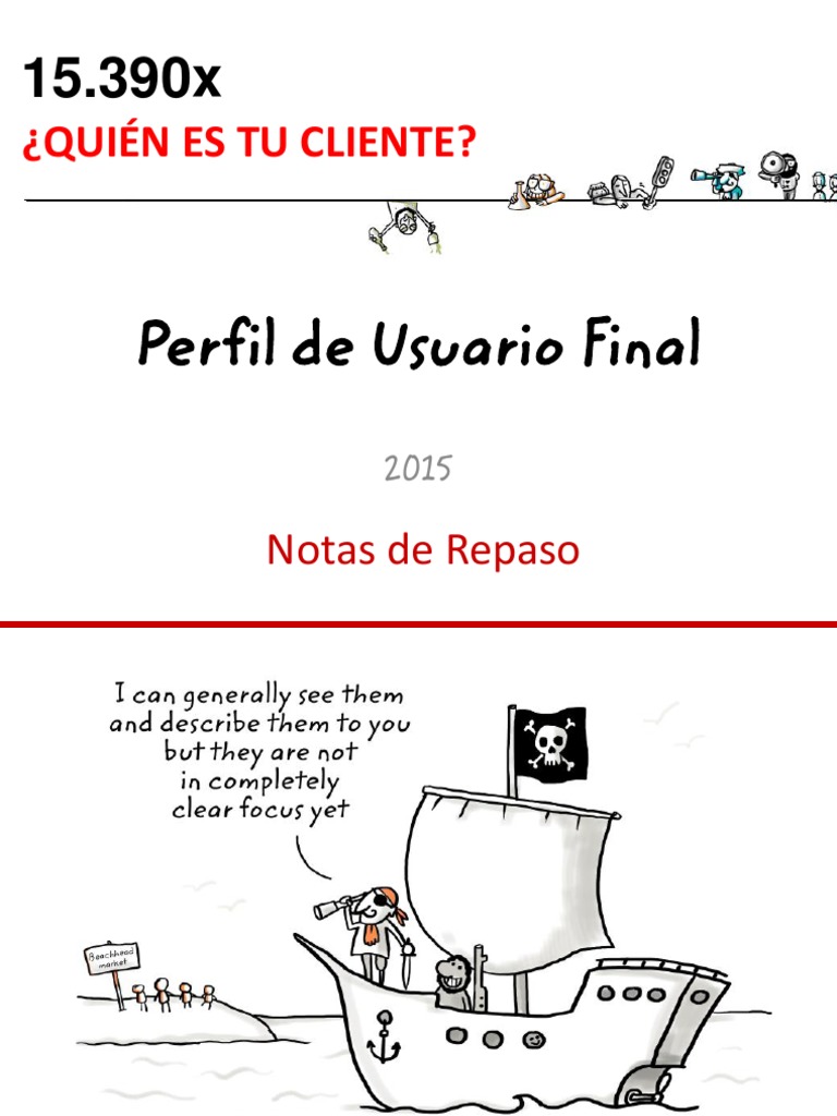 15.390x - Perfil Del Usuario Final - Spanish - EnD USER PROFILE | PDF | Producto (Negocio ...