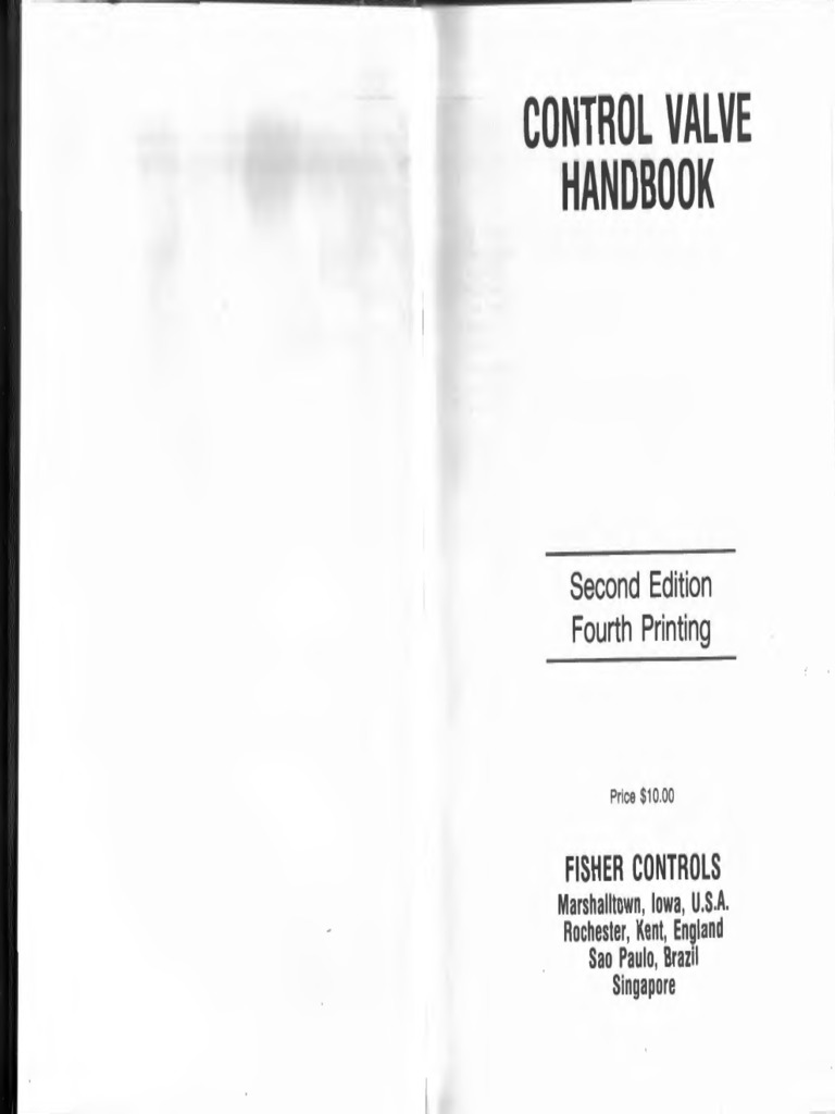 Fisher Control Valve Hanbook | PDF | Valve | Actuator