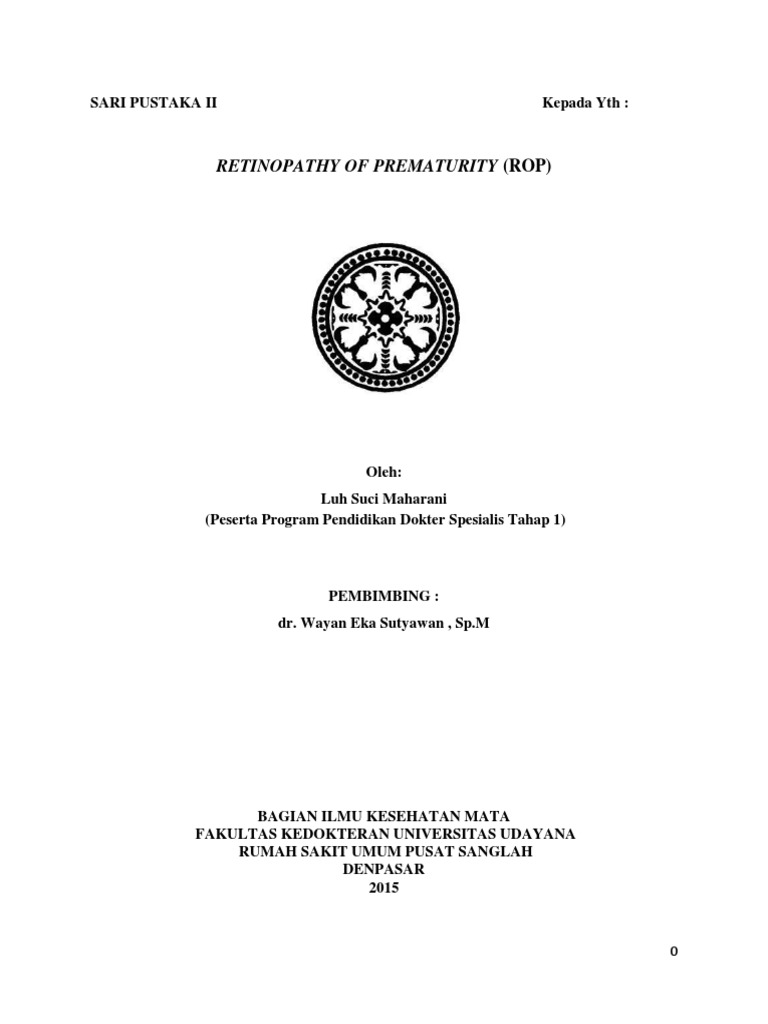 Sari Pustaka II ROP - Acc | PDF