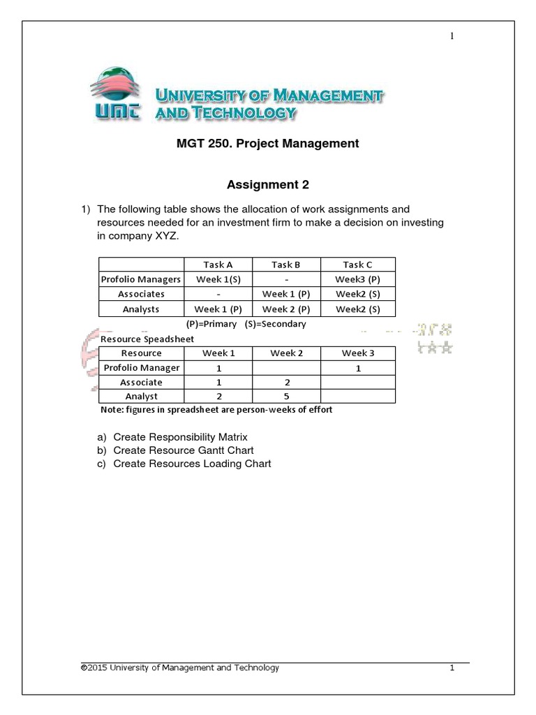 Investment Project Management Sample | PDF | Project Management | Plumbing