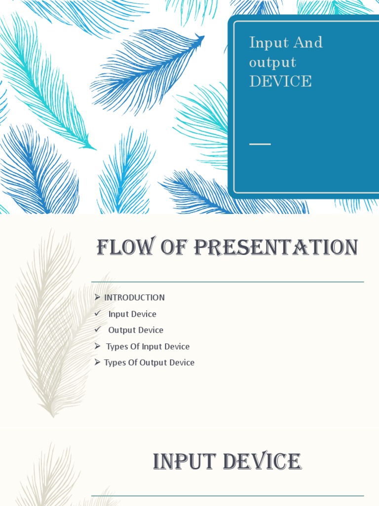 Input And Output Device Pdf Computer Keyboard Computer Monitor