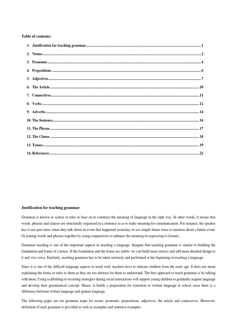 Basic Grammar Booklet | PDF | Pronoun | Noun